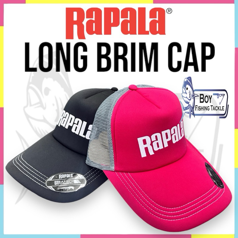 2024 ORIGINAL RAPALA LONG BRIM CAP WATER RESISTANT BALL CAP BASEBALL ...