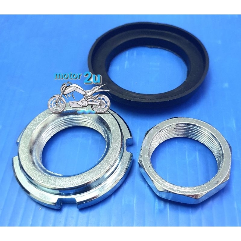 EX5 HP DREAM Sterling Steerling Stem Nut with rubber Set Getah | Shopee ...