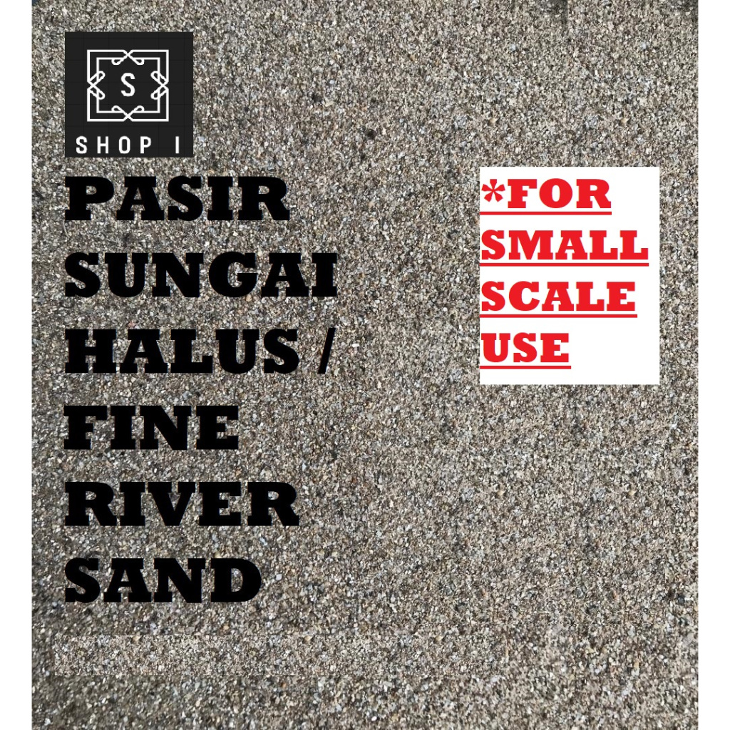Pasir Halus/Pasir Kasar/Batu Konkrit/Simen [Box Packing 3kg Above ...