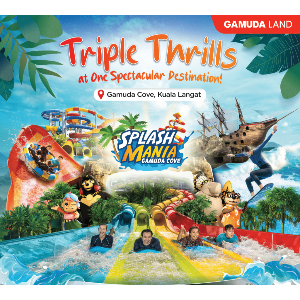 SplashMania / Discovery Park / Paya Indah Discovery Wetlands Gamuda ...