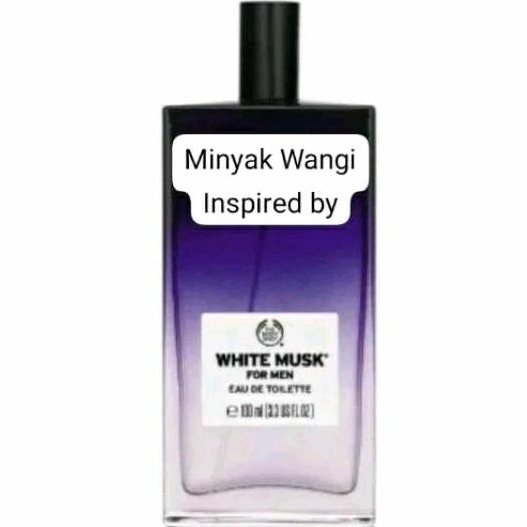 White Musk for Men by The Body Shop Pati Minyak Wangi Inspired | Shopee ...