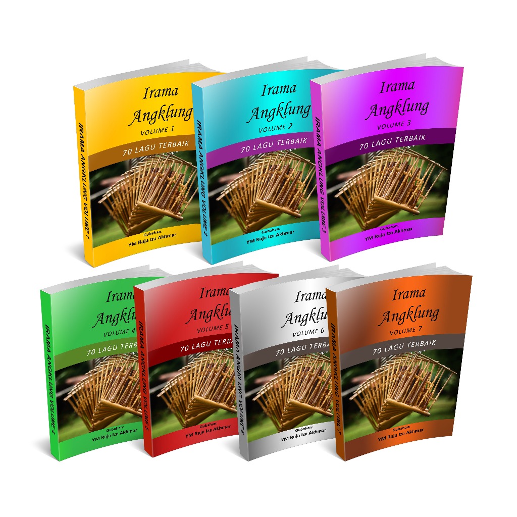 Set Buku Irama Angklung Volume 1-7 by YM Raja Iza Akhmar | Shopee Malaysia
