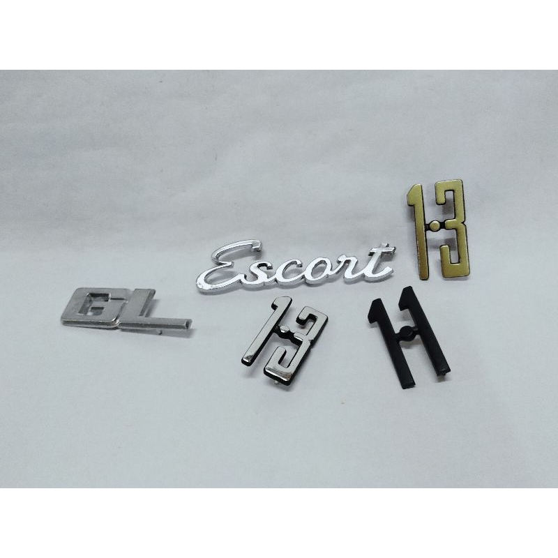 FORD ESCORT MK1 XL ESCORT MK2 GL SIDE & REAR BOOT EMBLEM | Shopee Malaysia