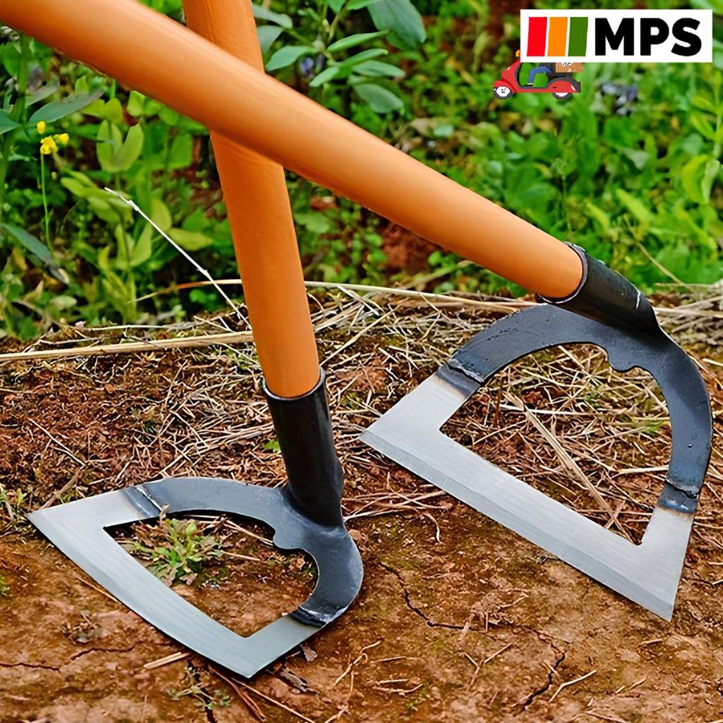 Garden Hoe Cangkul Rumput Heavy Duty Tajak Rumput Agriculture Grub Hoe ...