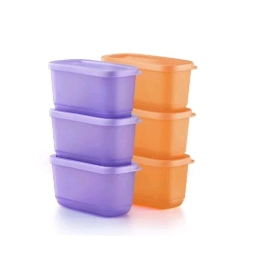 Tupperware Cubix Mini Rectangular 250 ml | Shopee Malaysia