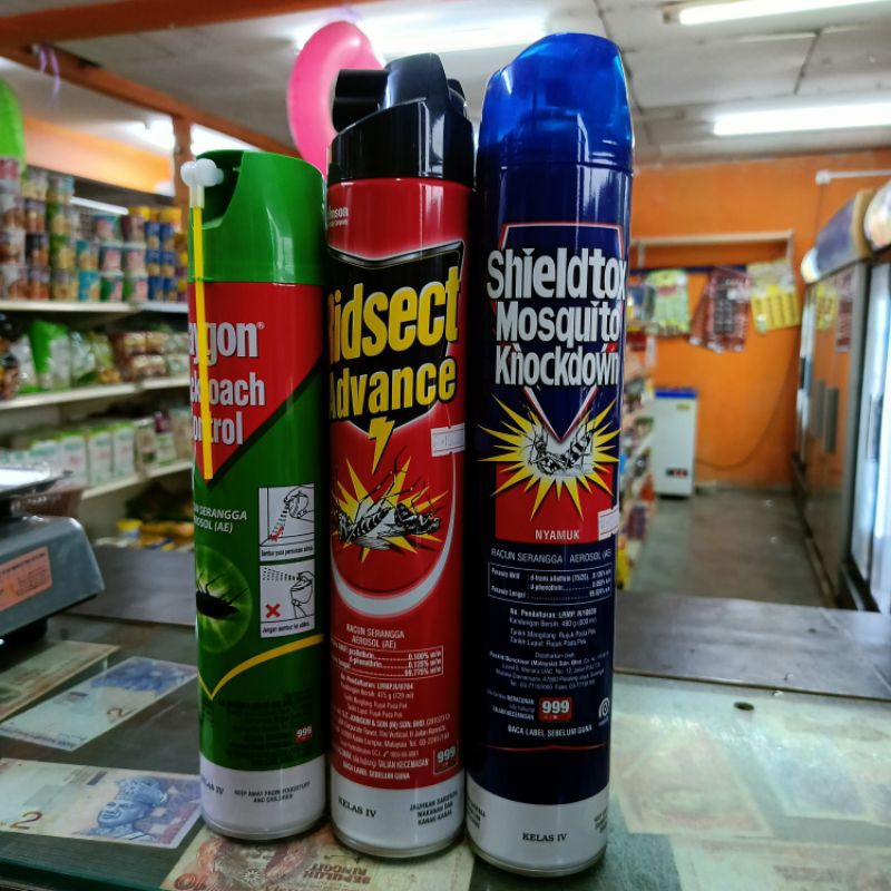 Shieldtox Mosquito Knockdown 600ml x2 | Shopee Malaysia