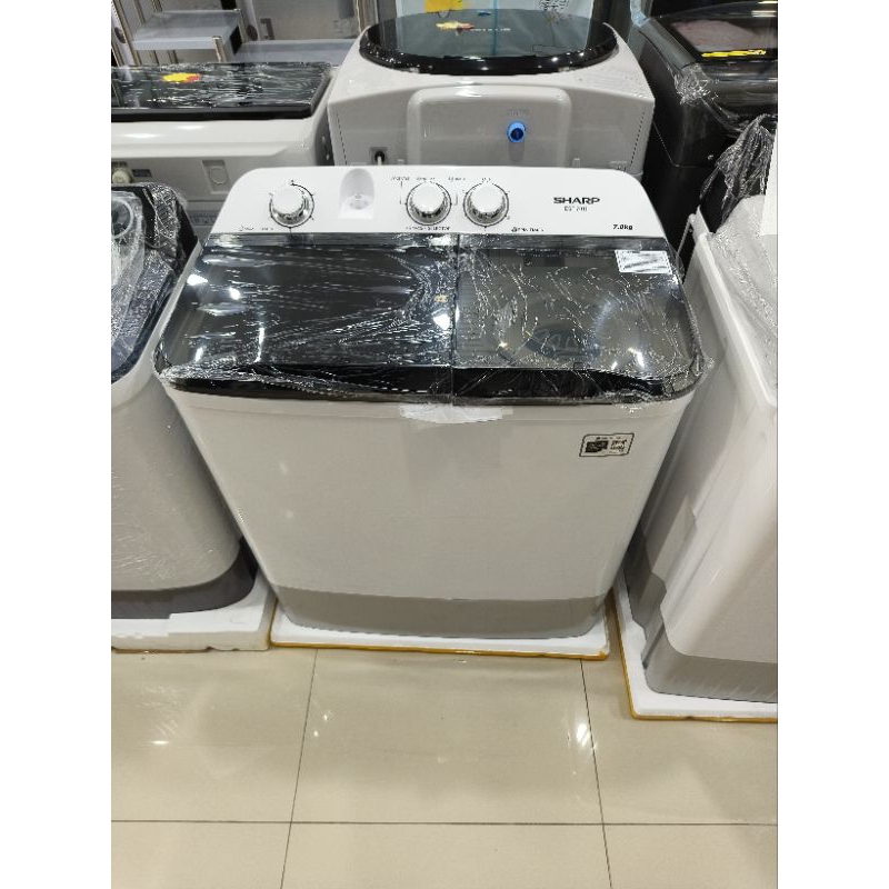SHARP WASHING MACHINE 7KG EST 7015 SEMI AUTO | Shopee Malaysia