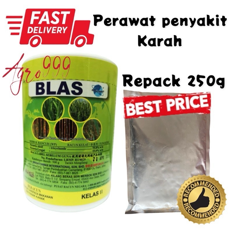 250gm Blas Racun Kulat (Repack)Racun Kulat merawat penyakit karah padi ...