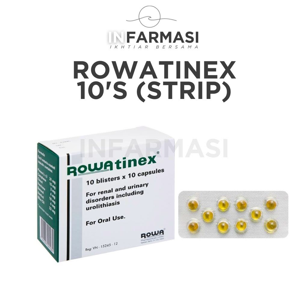 Rowatinex 10's (Strip) - Ubat Pil Pecah Batu Karang, Kencing Tak Lawas ...