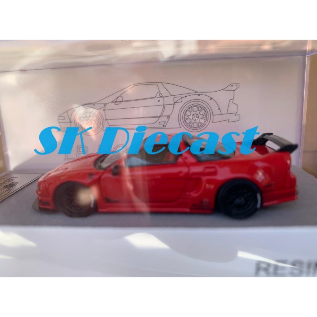 Qi Dian 1/64 LB HONDA NSX, Red (RESIN) | Shopee Malaysia
