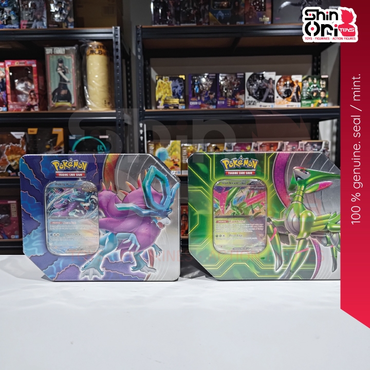 [READY STOCK] Pokémon TCG - Paradox Clash Tin 5 Booster Packs (Walking ...