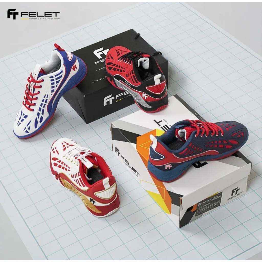 FELET SPIDER BOOST Badminton Shoes (100% Original) | Shopee Malaysia