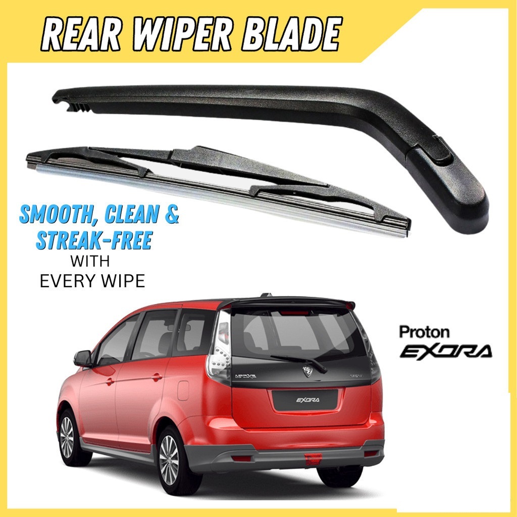 Car Rear Window Wiper Arm Exora Wiper Blade Cermin Belakang Tingkap ...