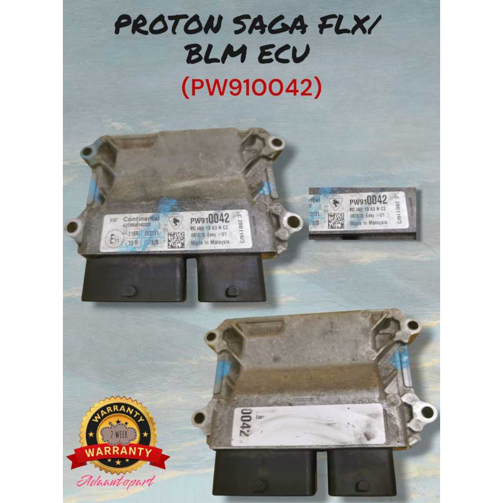 PROTON SAGA FLX 1.3 ENGINE ECU USED - PW910042 | Shopee Malaysia