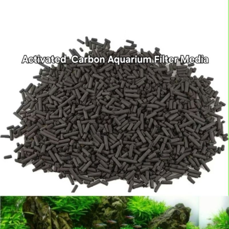 1kg Active Carbon Aquarium Filter Media / Activated Carbon / Bio Filter ...