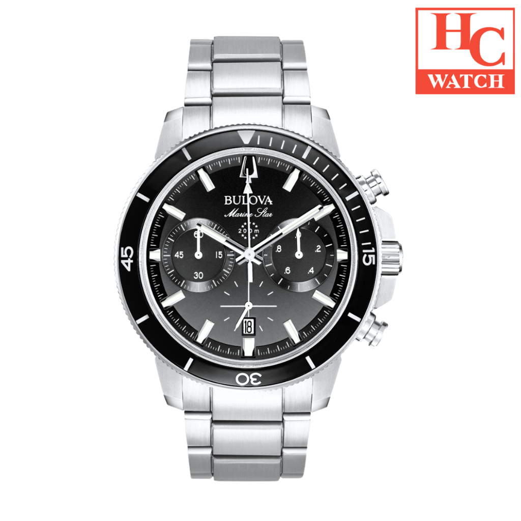 BULOVA 96B272 MARINE STAR CHRONOGRAPH 200M MENS WATCH | Shopee Malaysia