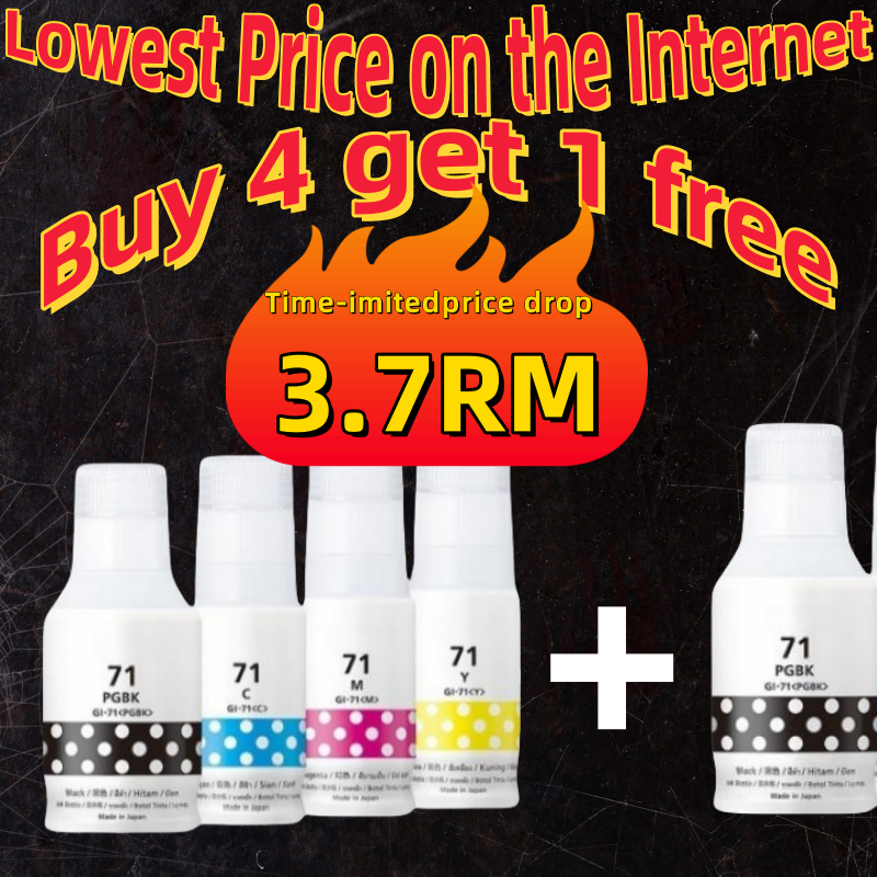 🎃Compatible Canon GI 71 ink for G1020 G2020 G3020 G3060 G3770 G4770 ...