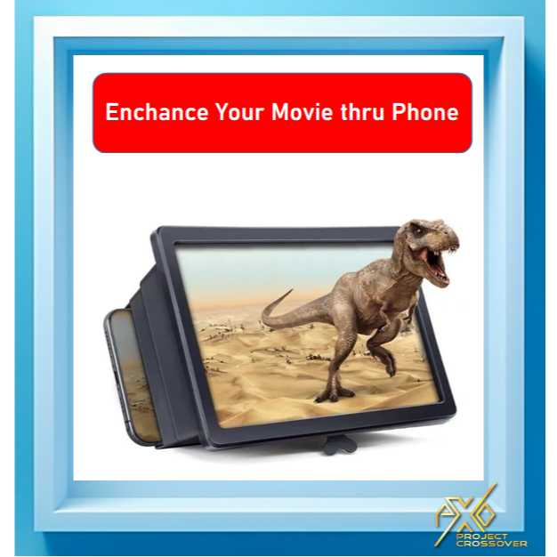 New F2 Magnifier Eyes Display Folding 3D Screen Mobile Phone Amplifier ...
