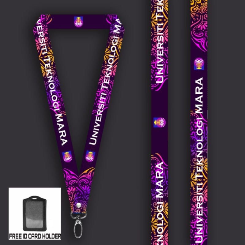 Lanyard Uitm (free id card) | Shopee Malaysia