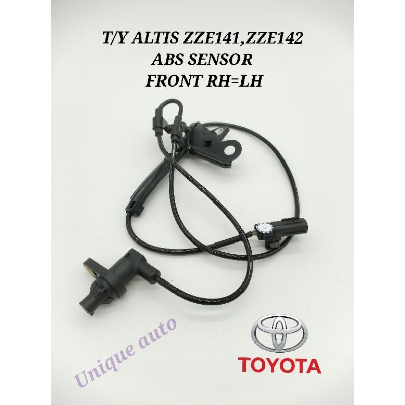 TOYOTA ALTIS ZZE141,ZZE142 ABS SENSOR FRONT RH=LH (1PCS) | Shopee Malaysia