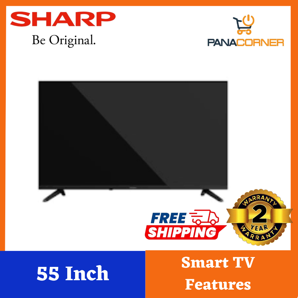 (FREE SHIPPING) SHARP 55 inch 4K UHD TV -4TC55EJ2X | Shopee Malaysia