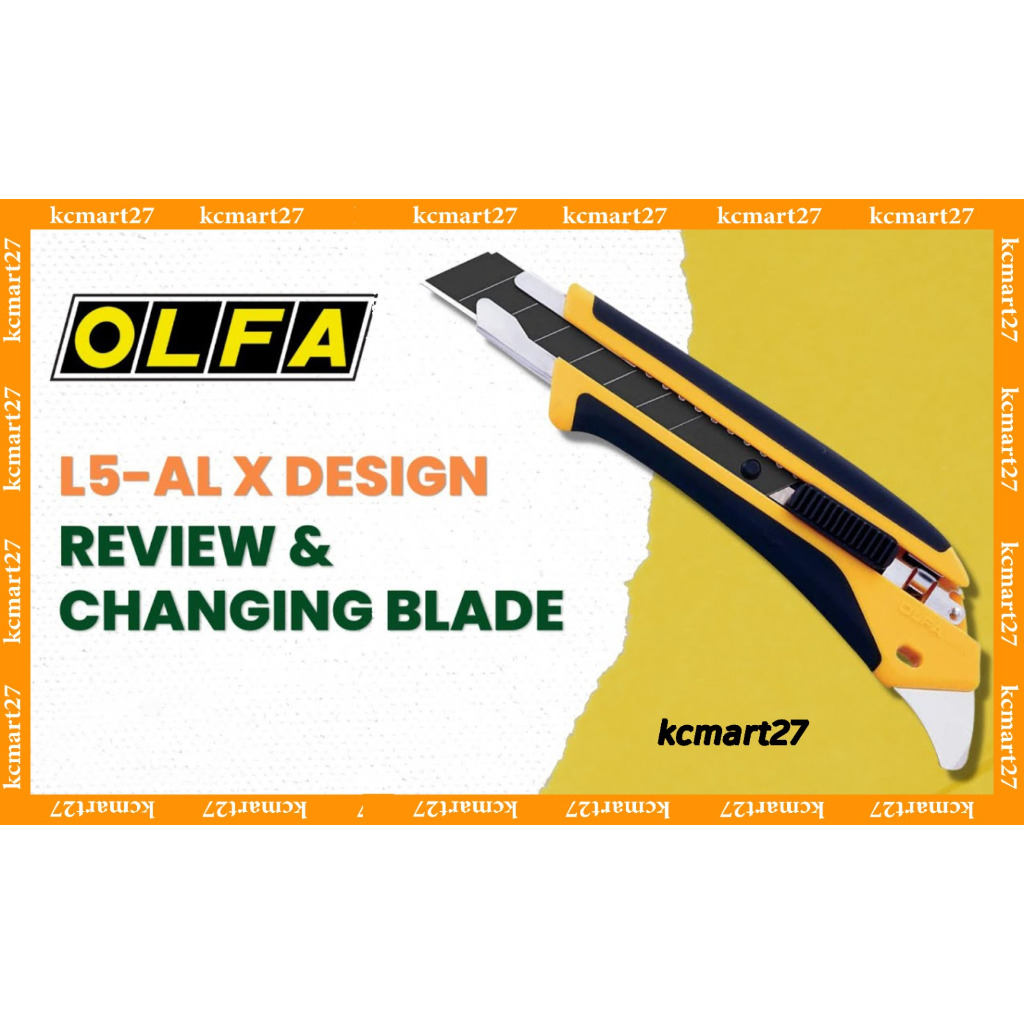 OLFA L5-AL X Design Review & Changing Blade | Shopee Malaysia