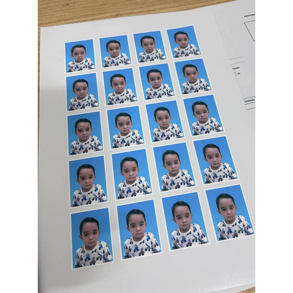 Passport Photo Sticker / Photo Sticker / Passport Photo | Shopee Malaysia