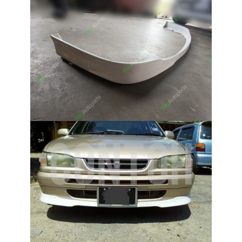 FRONT BUMPER LIP TOYOTA COROLLA SEG AE110 AE111 96 | Shopee Malaysia
