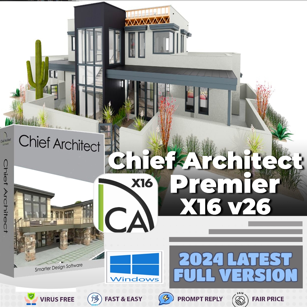 Chief Architect Premier X16 v26 2024 Latest Full Version | Lifetime ...