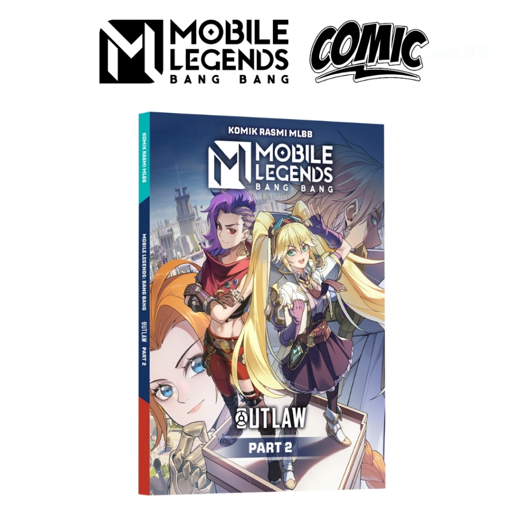 MLBB OFFICIAL COMIC BOOK OUTLAW PART 2 BUKU KOMIK RASMI MOBILE LEGENDS BANG BANG | Shopee Malaysia