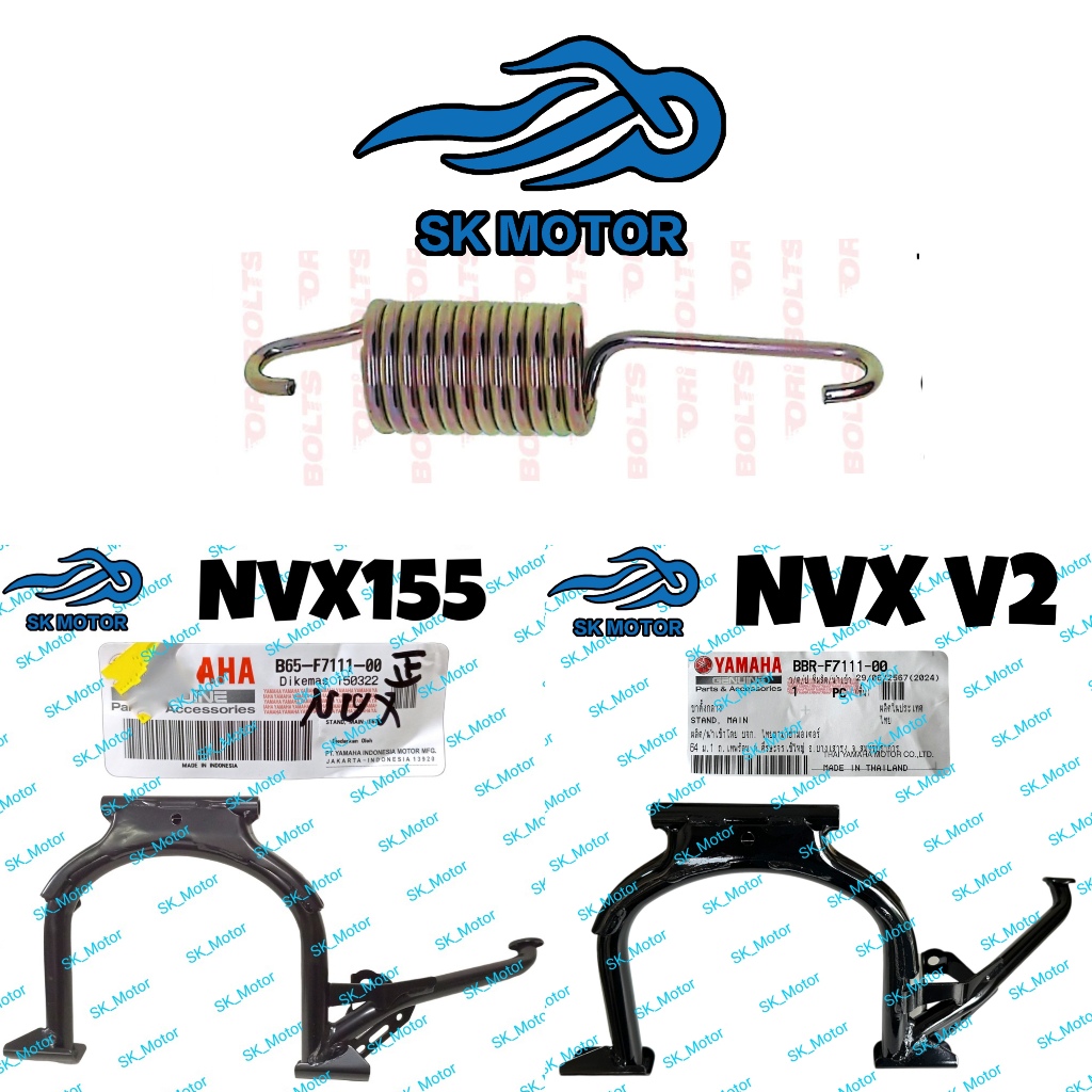 Yamaha NVX155 NVX 155 V1 V2 Original Main Stand / Double Stand / Center ...