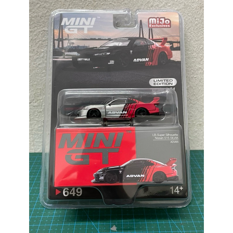 Mini Gt Nissan S15 Signed Advan 649 LBWK 618 576 Blister Diecast Silvia ...