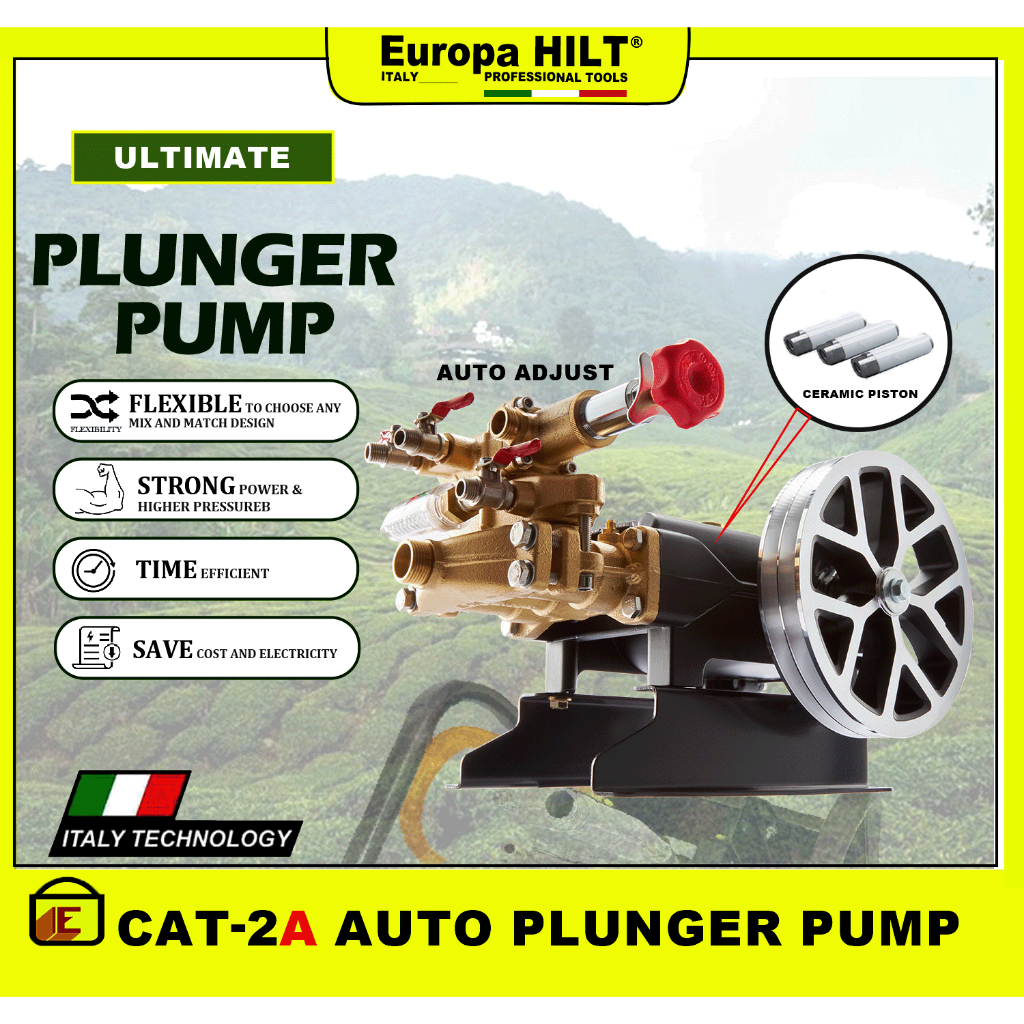 CAT-2 / CAT-2A PLUNGER PUMP PF 3/4'' C/W ACCESORRIES 525A2518026 ...