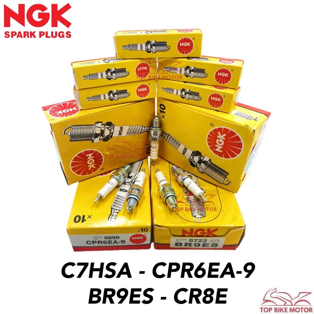 NGK SPARK PLUG CR8E / BR9ES / CPR6EA-9 / C7HSA | Shopee Malaysia
