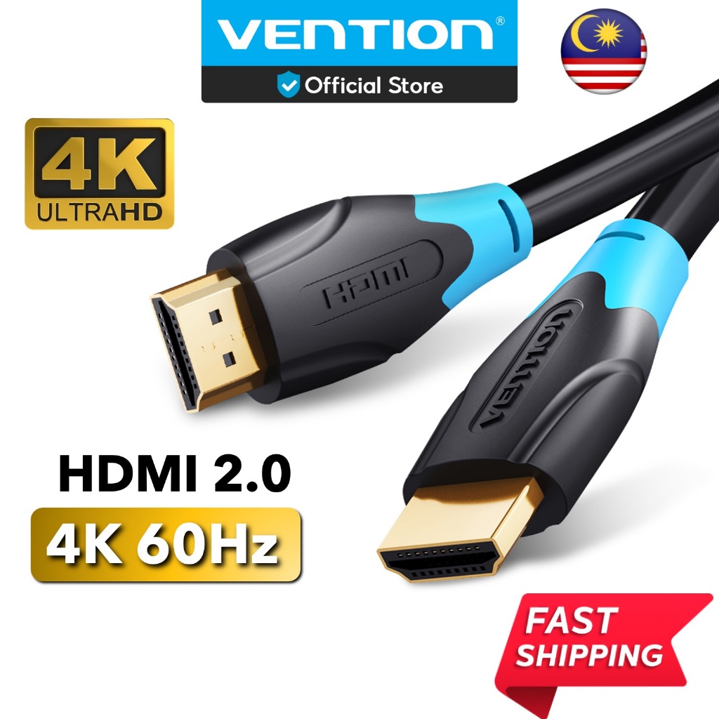 Vention 4K HDMI Cable 4K HDMI 2.0 High Speed HDMI Ultra HD for Desktop ...