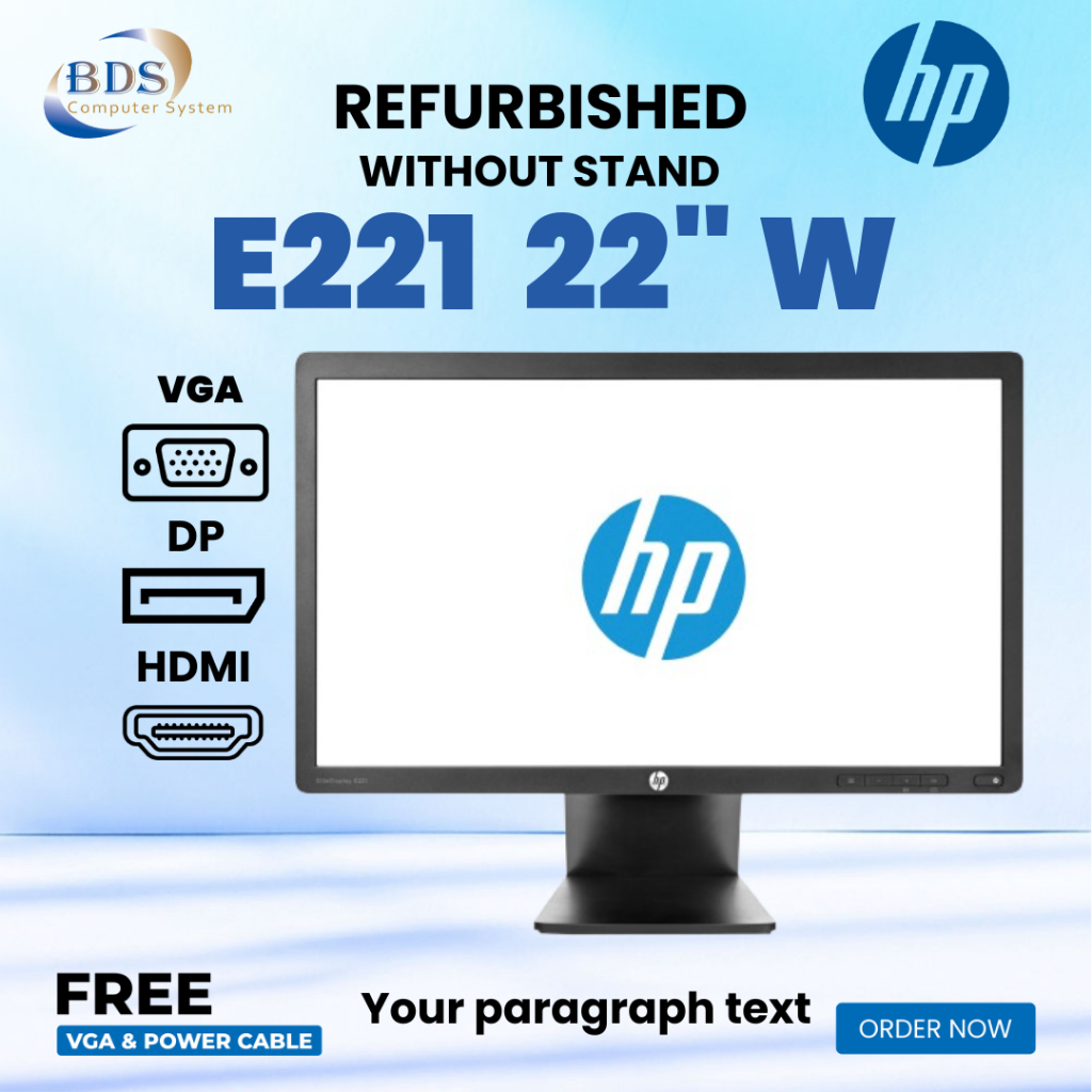 [POPULAR BRANDS] Refurbished Samsung, Lenovo, HP, DELL WIDESCREEN LED ...