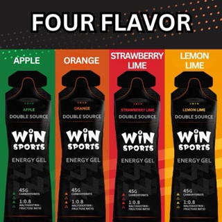 WiN Sport Energy Gel 60ml Cycling Running Jogging WiN Gel Indoor ...