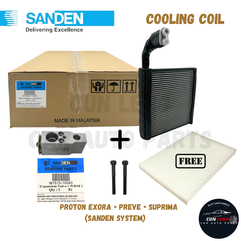 📣ORIGINAL📣 Proton Exora • Preve • Suprima Aircond Cooling Coil ...