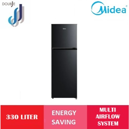 Midea 330L 2 Door Refrigerator MDRT384MTB30 | Shopee Malaysia