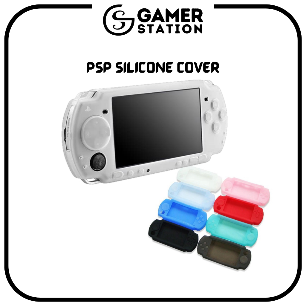 PSP Game Soft Silicone Gel Protective Skin Case Cover PSP 1000 2000 ...