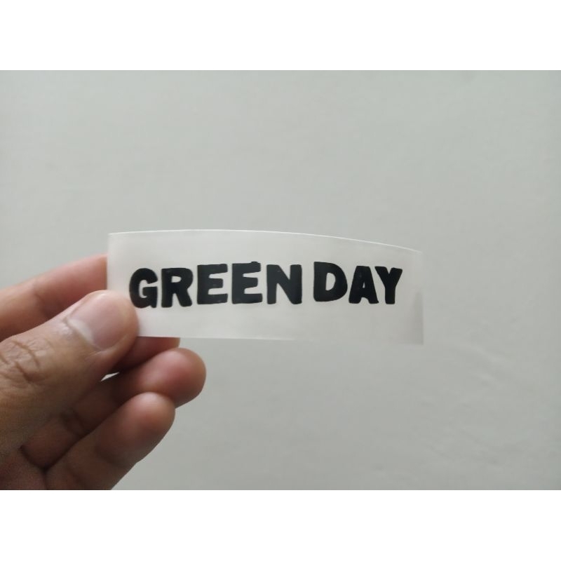 Sticker Green Day Band ( Sticker Cutting / Outdoor ) | Shopee Malaysia
