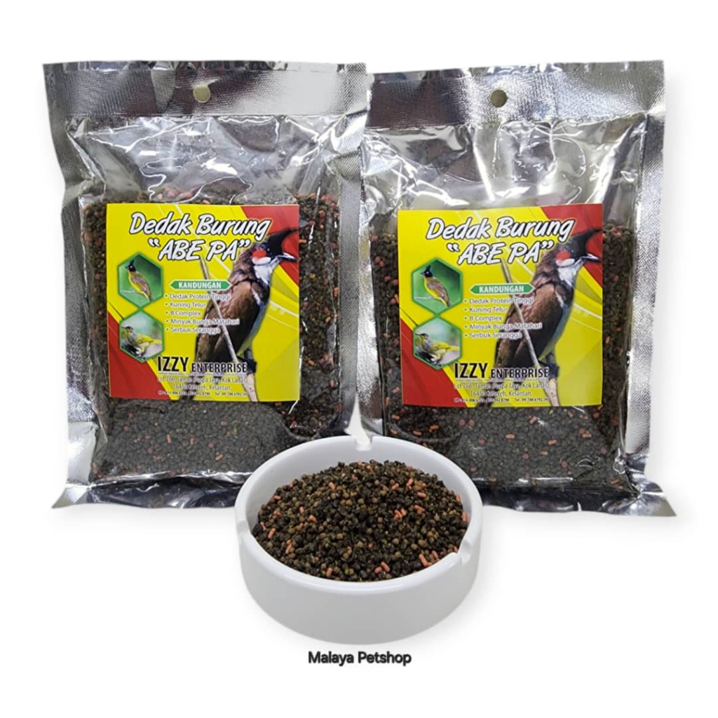 Dedak Burung Merbah Keluaran Abe Pa 250 gram (Dedak Burung Merbah ...