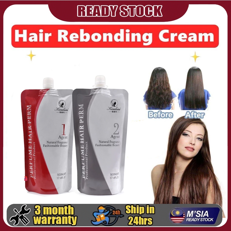 Hair Rebonding Cream Professional Crystallizing Liquid cream Home-use ...