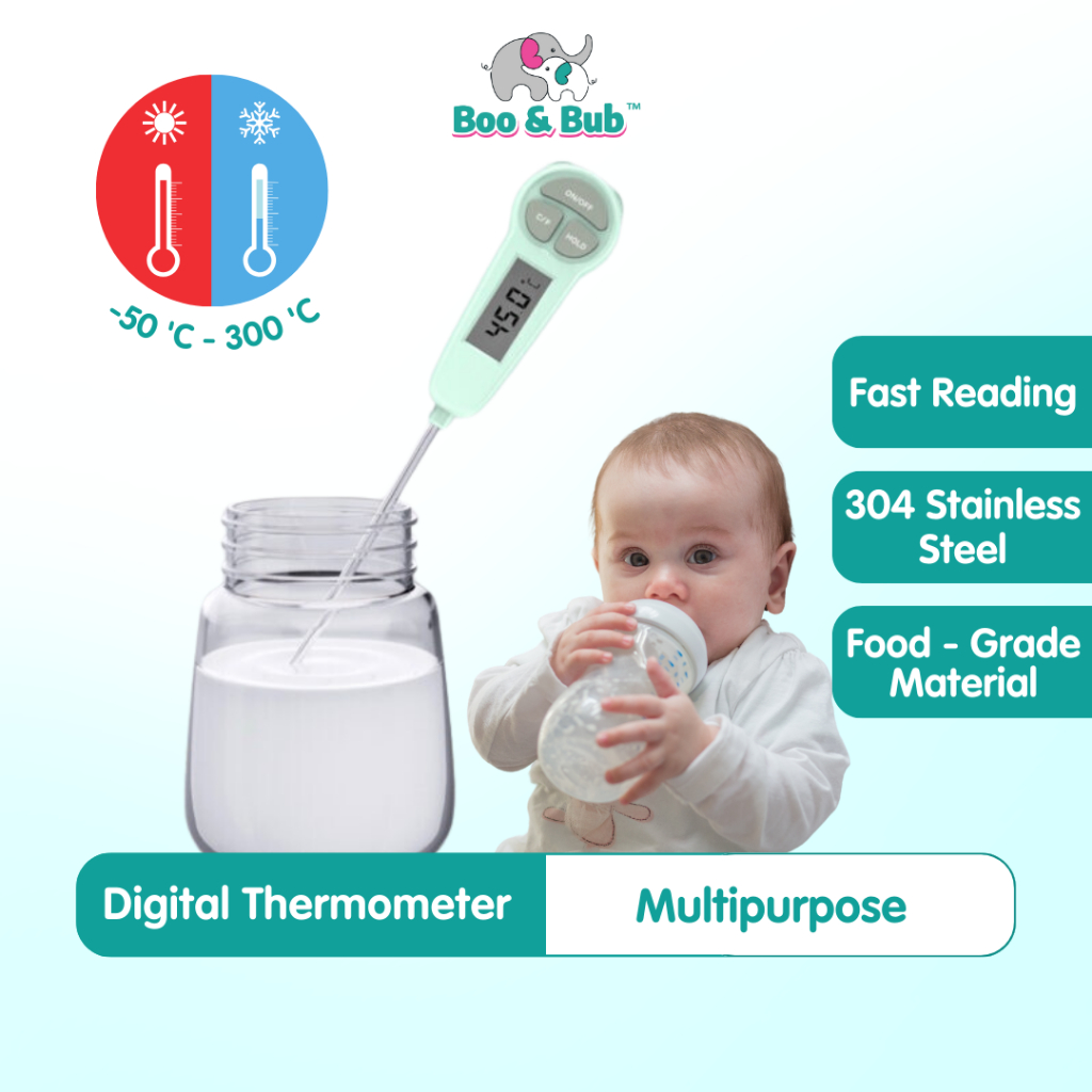 Boo and Bub ReadyStock MISUTA Milk Thermometer Digital Kitchen ...