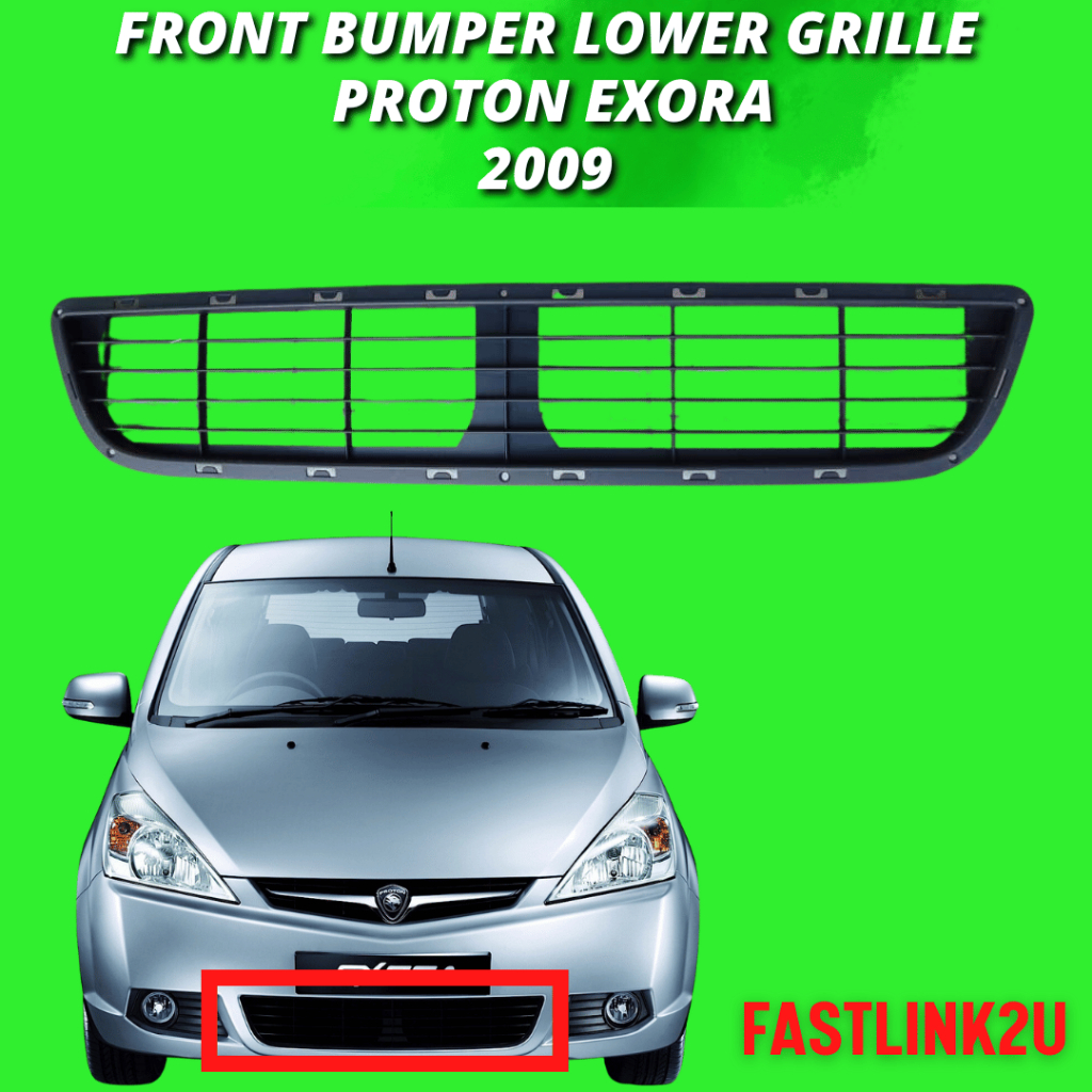Fastlink Original Proton Exora Cps 2009 Front Bumper Lower Grille ...