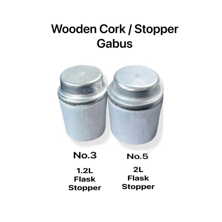 Wooden Cork Stopper Traditional Glass Vacuum Thermos Flask Red ...