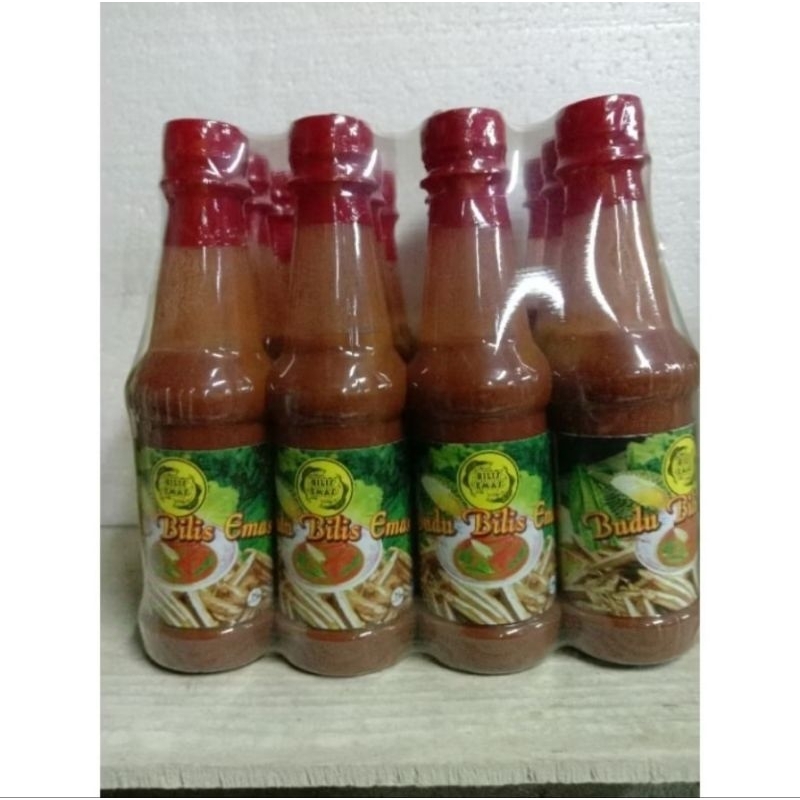 BUDU CAP BILIS EMAS 1 DOZEN (12 BOTOL) | Shopee Malaysia