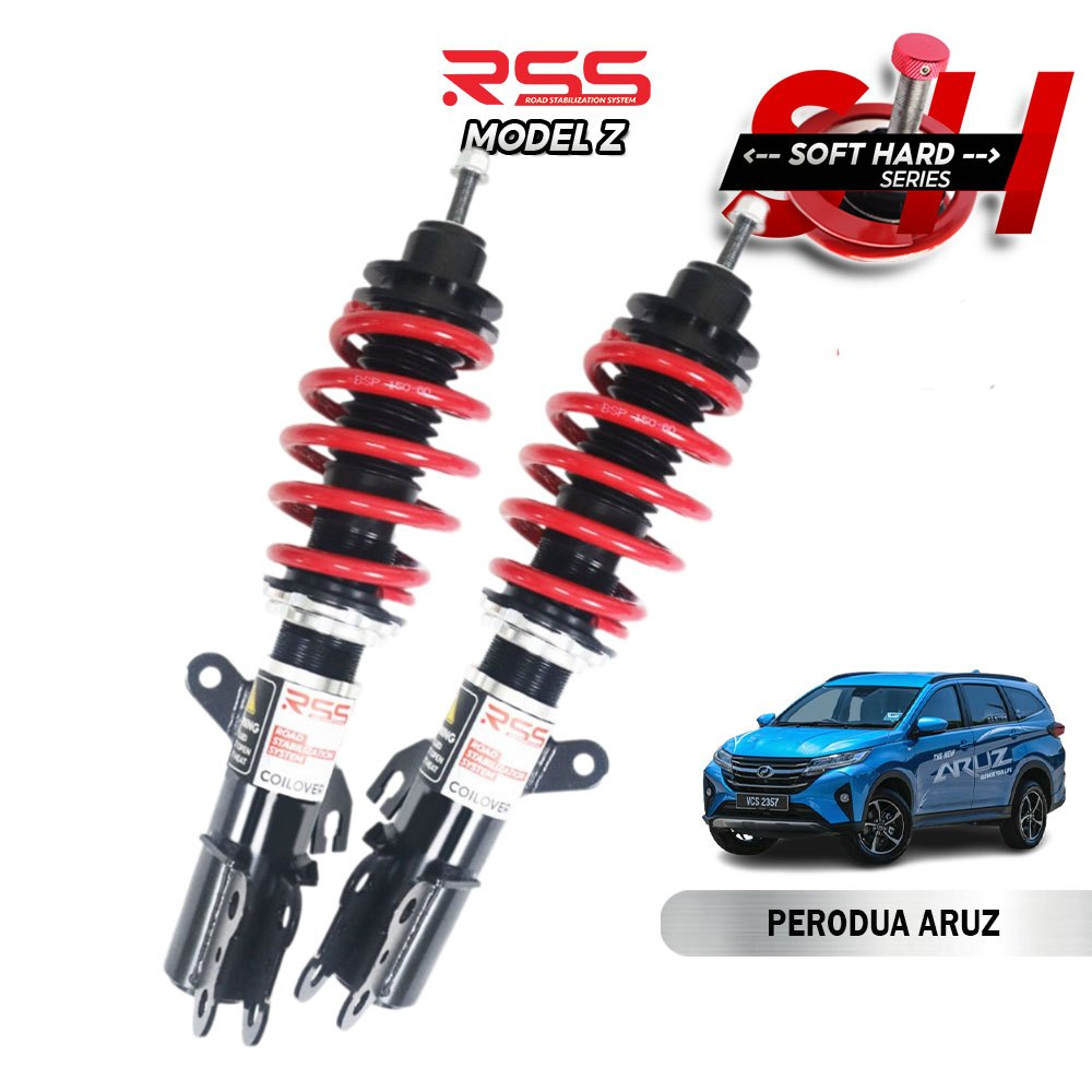 RSS Model Z Adjustable Absorber Suspension High Low Soft Hard Bodyshift ...