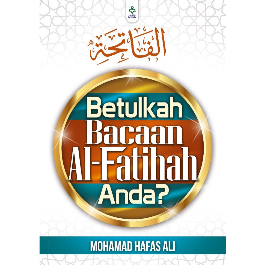 Betulkah Bacaan Al-Fatihah Anda? - Mohamad Hafas Ali | Shopee Malaysia