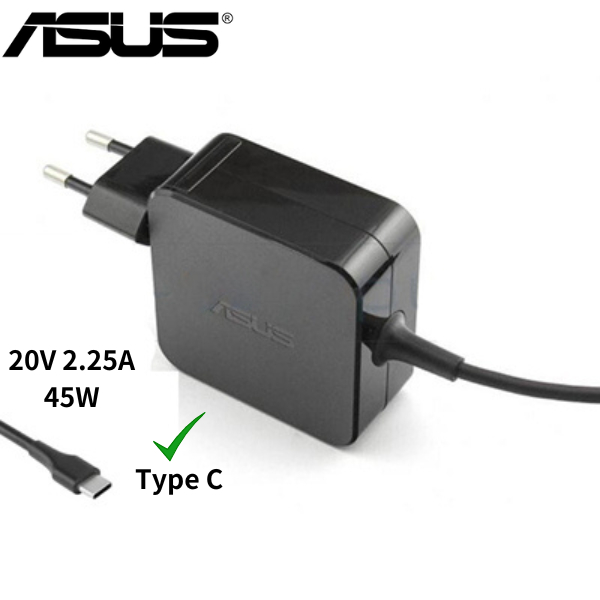 Asus 45W 20V 2.25A USB Type C Laptop/Mobile Adapter Charger | Shopee Malaysia